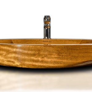 Handmade Wooden Teak Wood Bathsink,handcarve Basin,wooden Basin ...