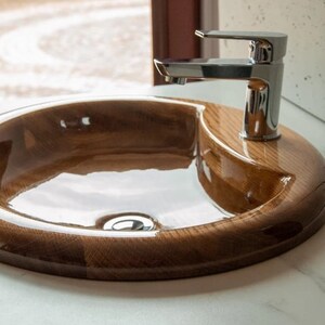 Handmade Wooden Teak Wood Bathsink,handcarve Basin,wooden Basin ...