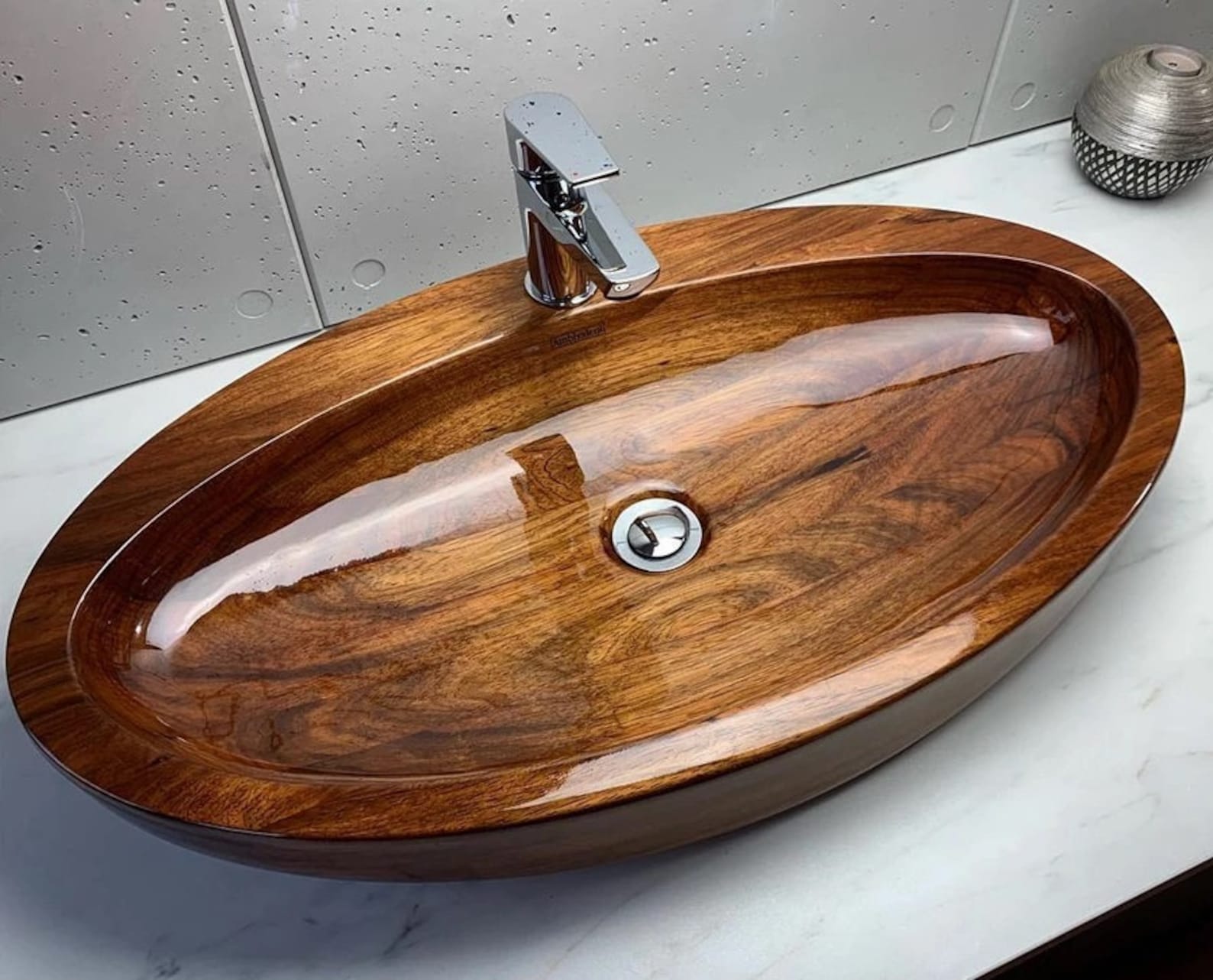 Handmade Wooden Teak Wood Bathsink,handcarve Basin,wooden Basin ...