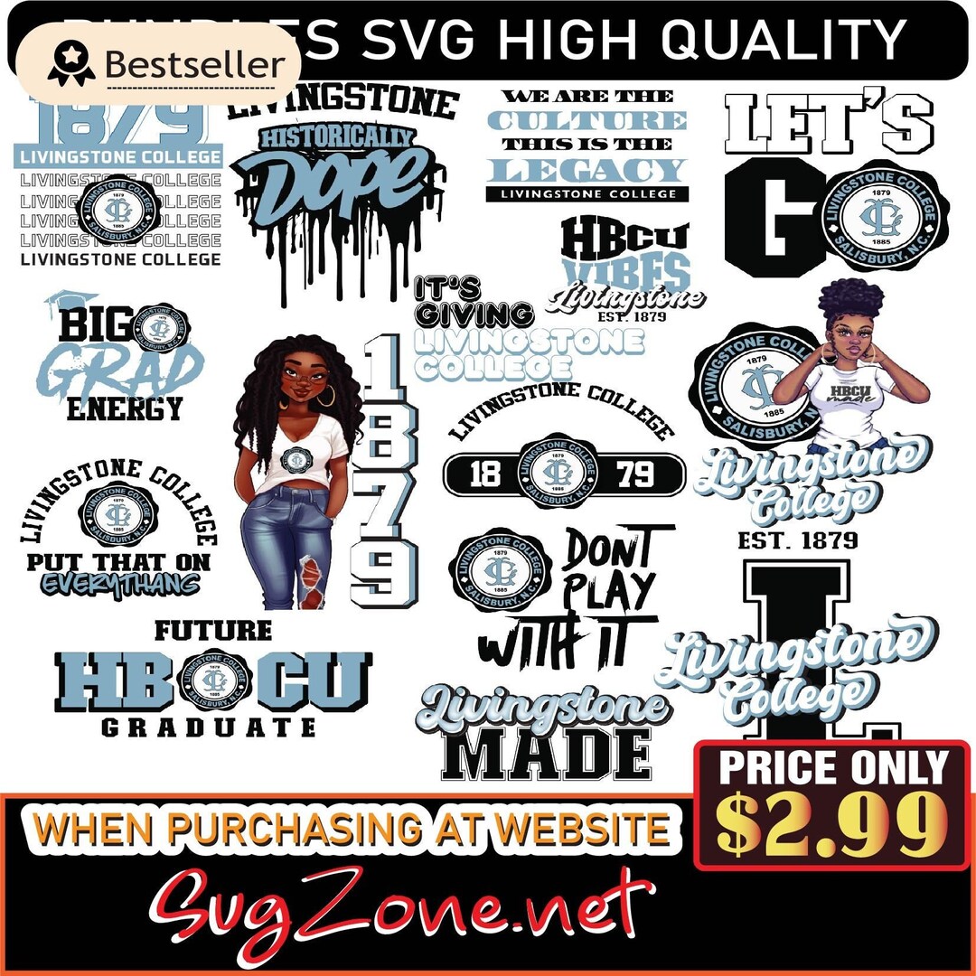 Livingstone College Svg New Hbcu 2023 Design - Etsy