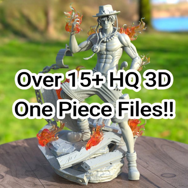 One Piece Stl - Etsy