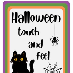 Halloween Touch & Feel Digital Download - Etsy