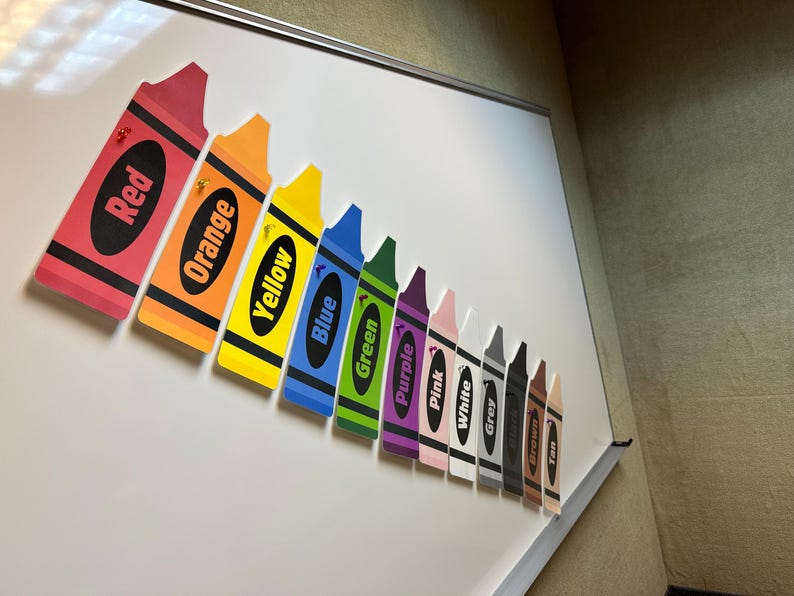 Crayon Posters - Etsy