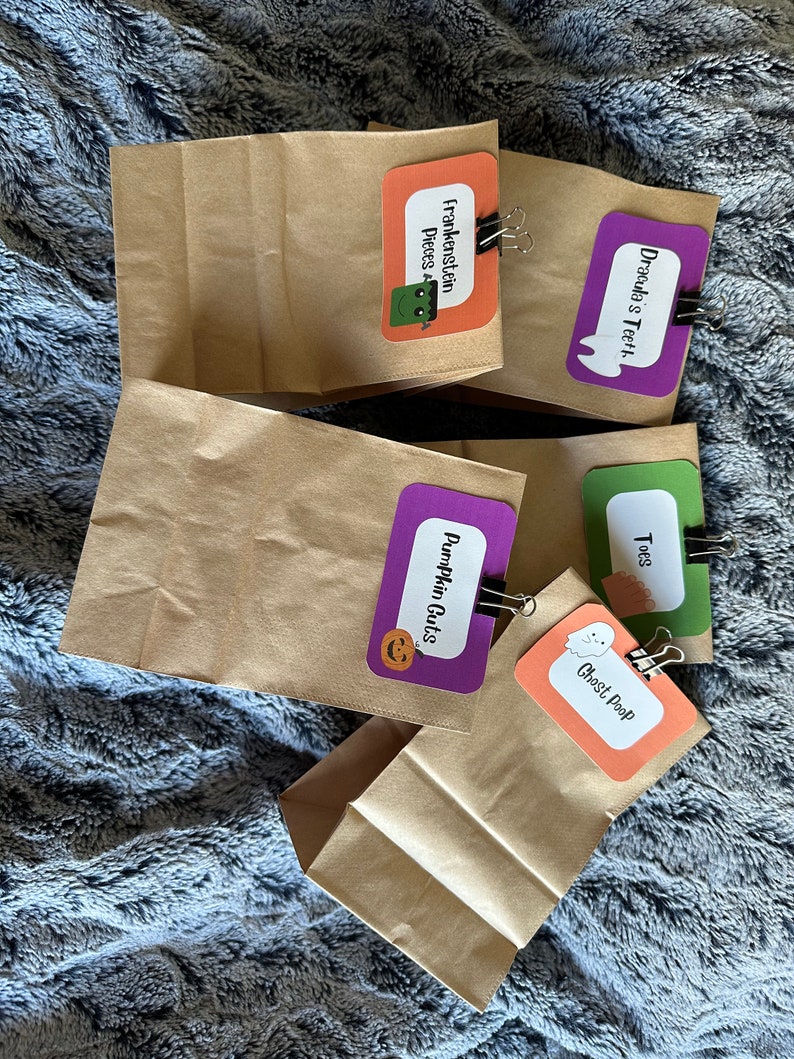 Halloween Touch & Feel Digital Download - Etsy