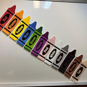 Crayon Posters - Etsy