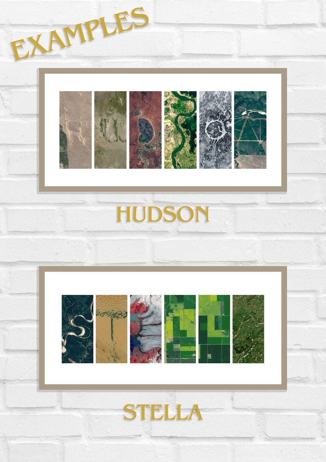 Custom Name Satellite Imagery Print | Earth Landscape Poster (digital ...
