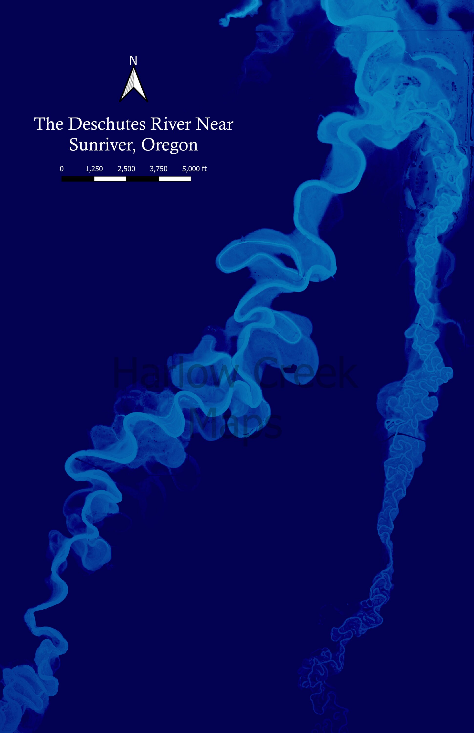 Custom Personalized Historical River Map Print or Digital Download ...