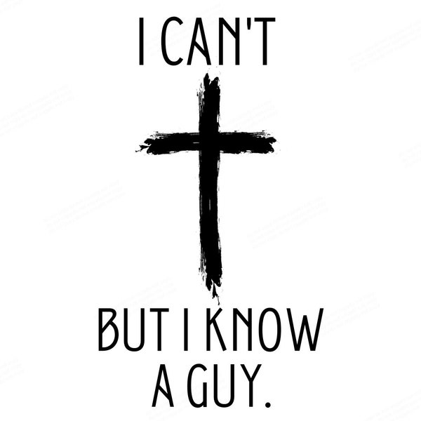 I Cant but I Know a Guy - Etsy