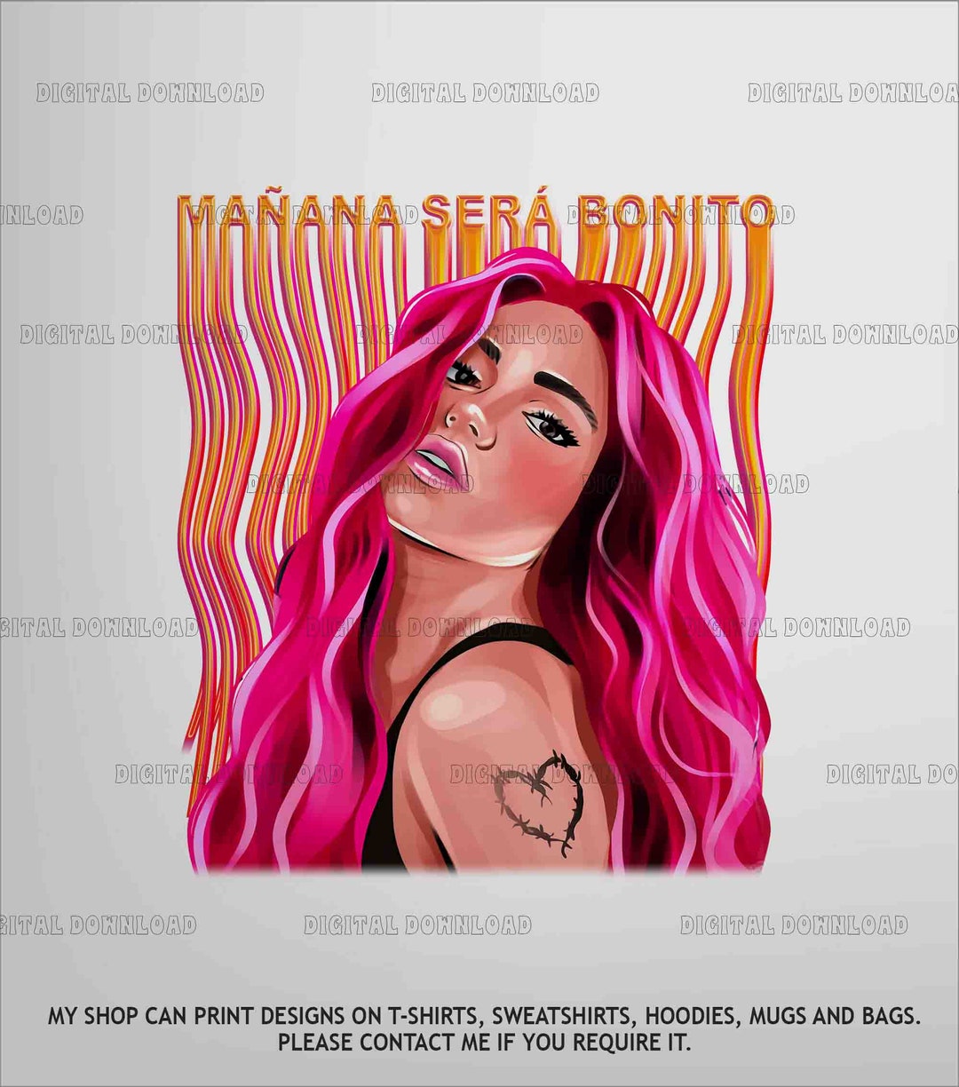 Karol G Png Karol G Design Karol G New Album Cover Karol G - Etsy UK