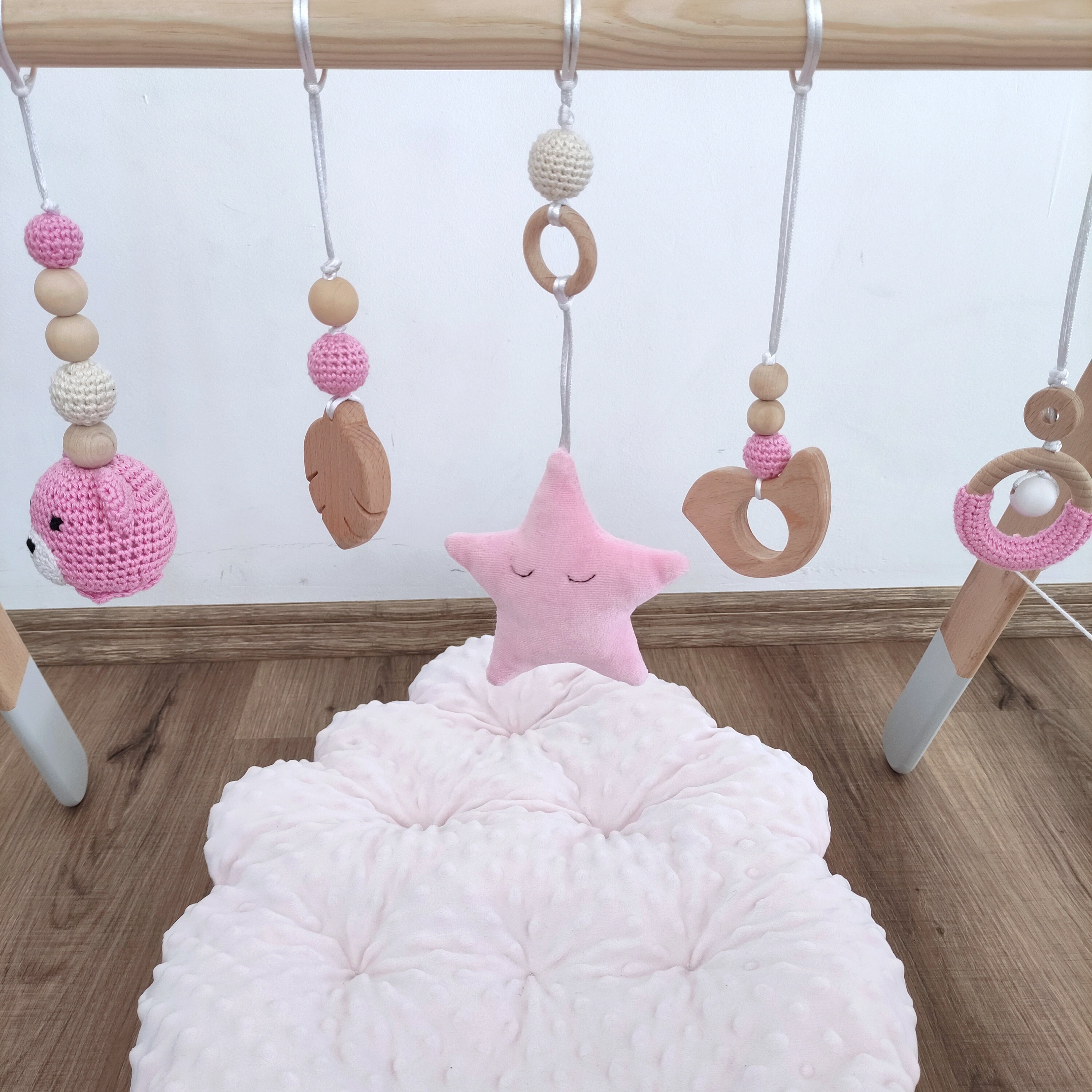 Wooden Play Gym, Montessori Play Gym, Baby Gym Frame, Wooden Baby Gym ...