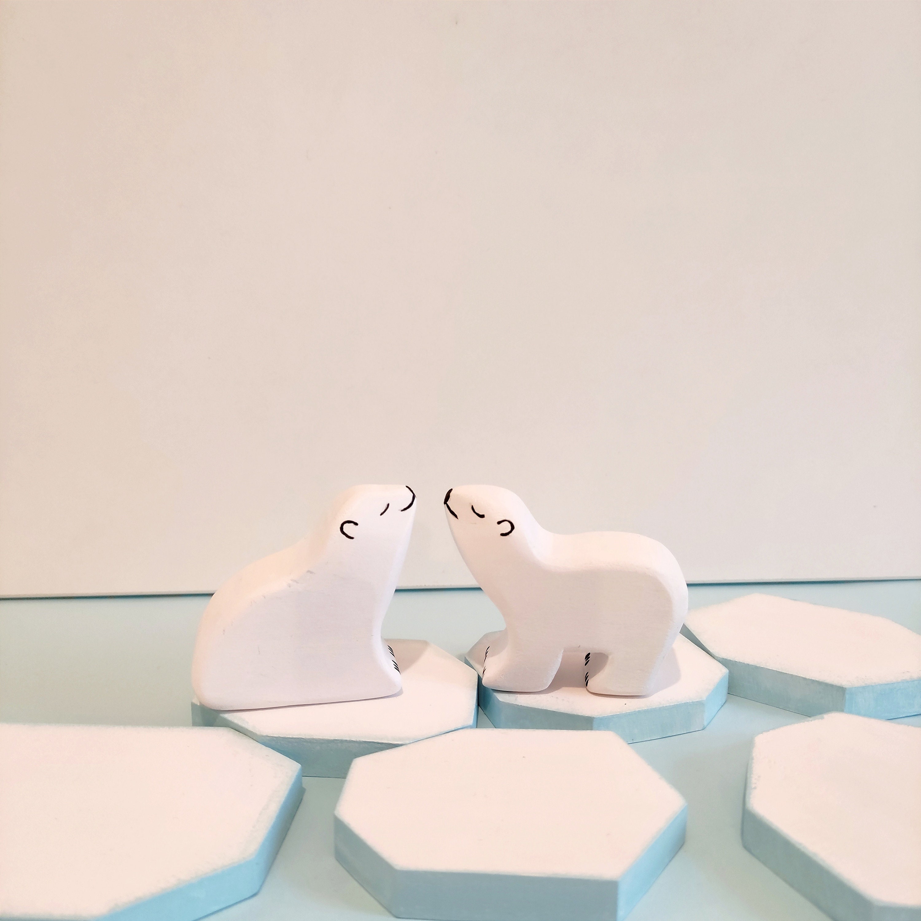 Wooden Toys, Polar Bear, Arctic Animals, Wooden Ice Floes, Waldorf ...