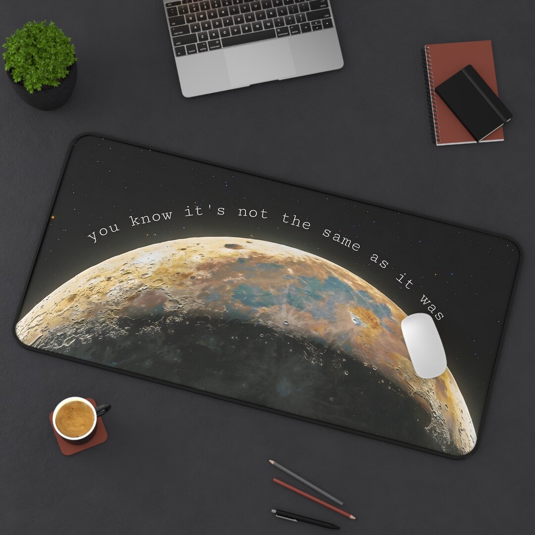 Moon Quote Mouse Pad | Qoute Mouse Pad | Moon Anime | Full Moon Mouse ...