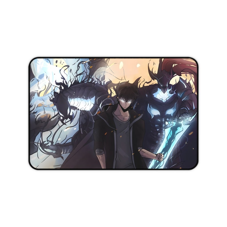 Solo Leveling Mouse Pad Sun Jinwoo Mouse Pad Manga Anime Manwa Mouse ...