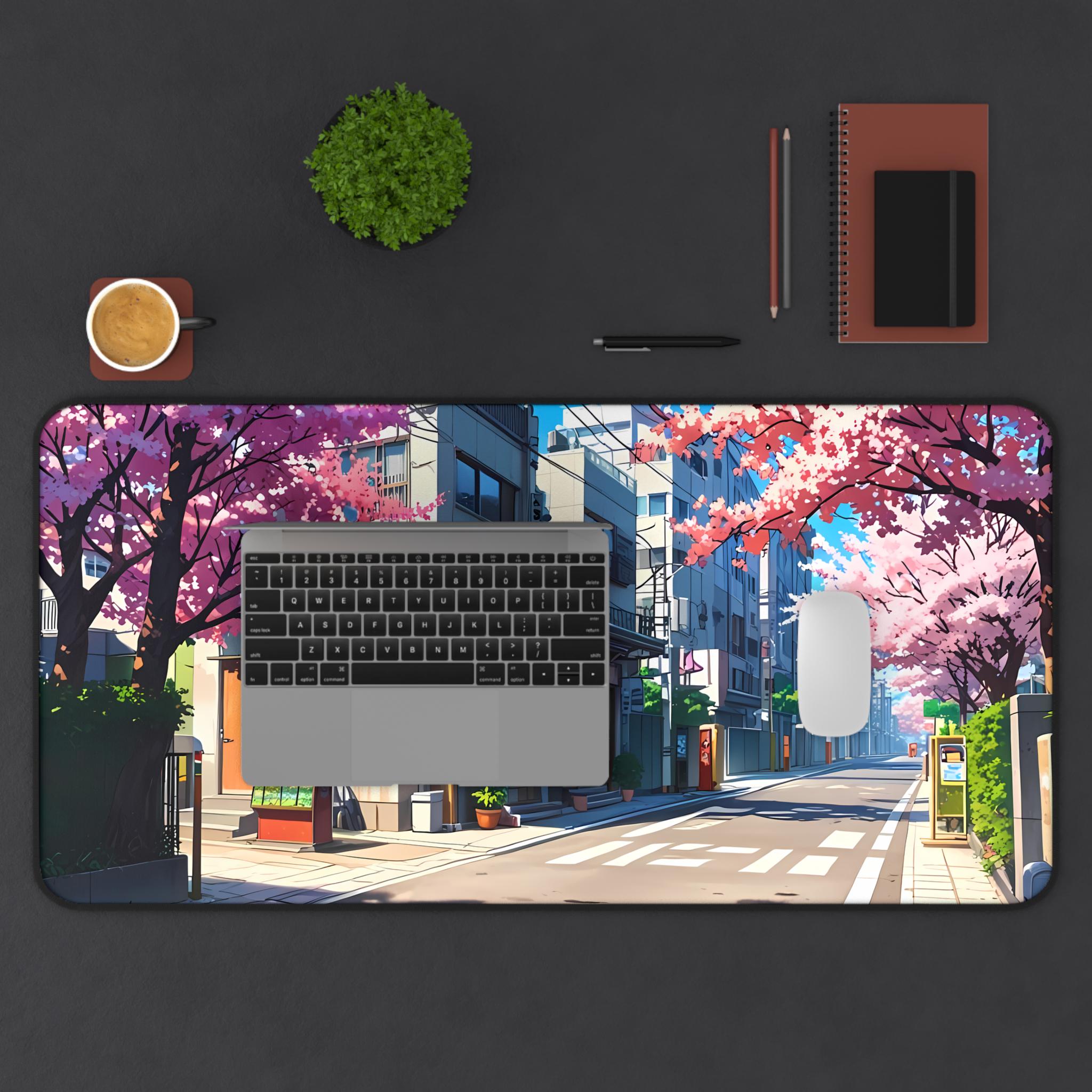 Tokyo Japan Desk Mat | City Scenery Gaming Pad | Urban Mousepad | Large ...