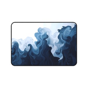 Abstract Waves Mouse Pad | Kawaii Waves Mouse Pad | Kawaii Anime | Cute ...