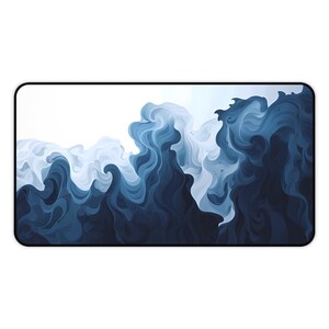 Abstract Waves Mouse Pad | Kawaii Waves Mouse Pad | Kawaii Anime | Cute ...