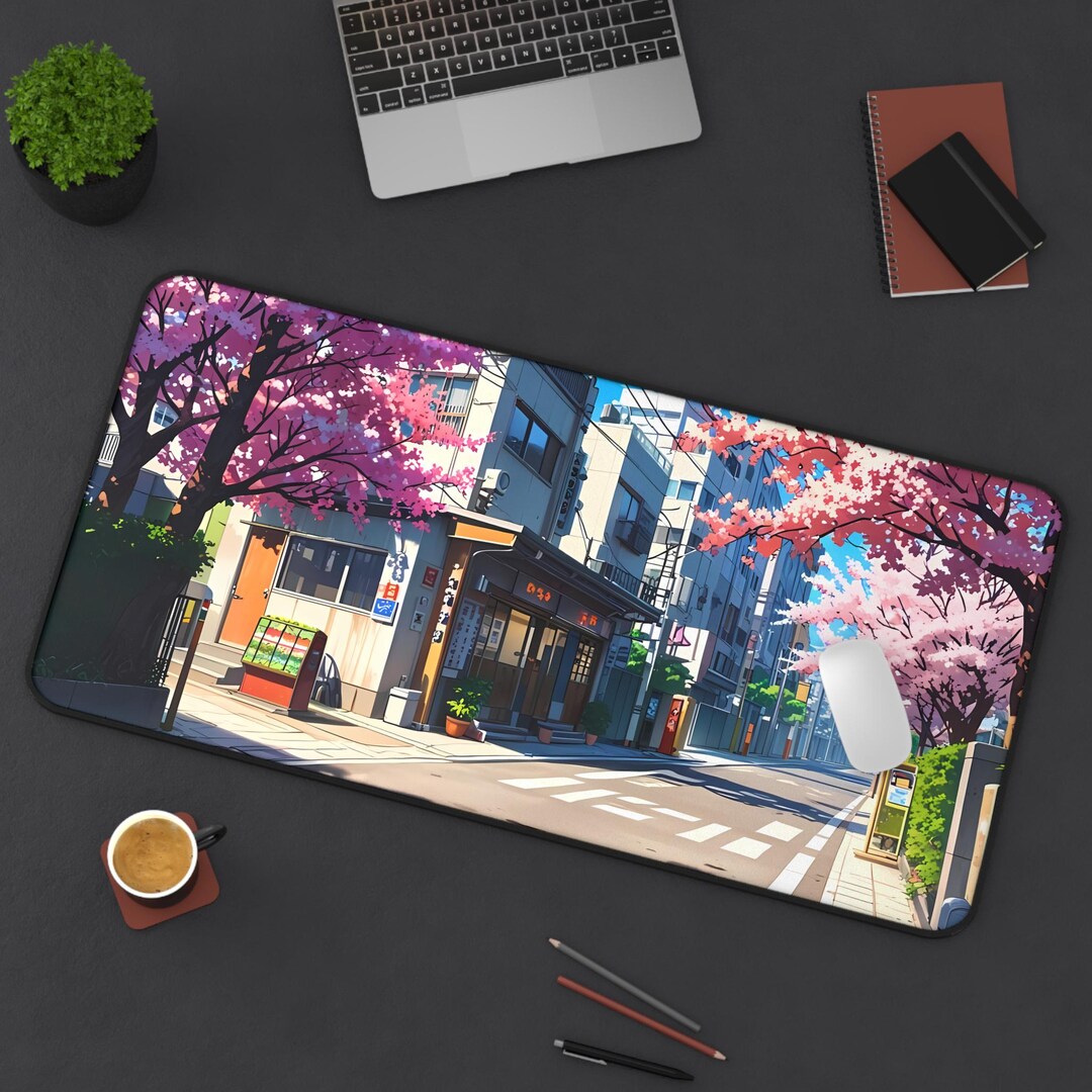 Tokyo Japan Desk Mat | City Scenery Gaming Pad | Urban Mousepad | Large ...