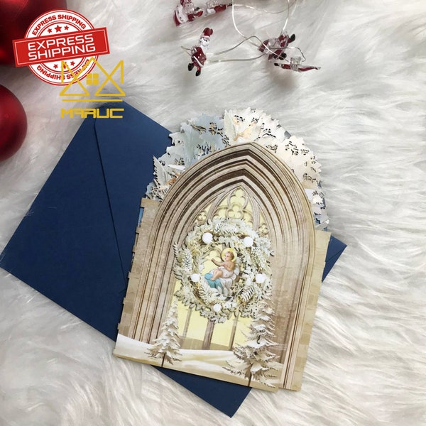 Pop up Christmas Cards - Etsy