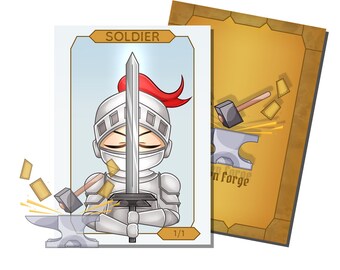 5 Robot Tokens for Magic the Gathering - Etsy