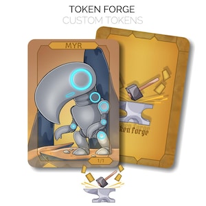 5 Myr Tokens for Magic the Gathering - Etsy