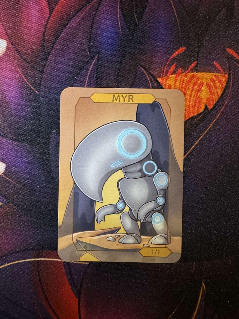 5 Myr Tokens for Magic the Gathering - Etsy