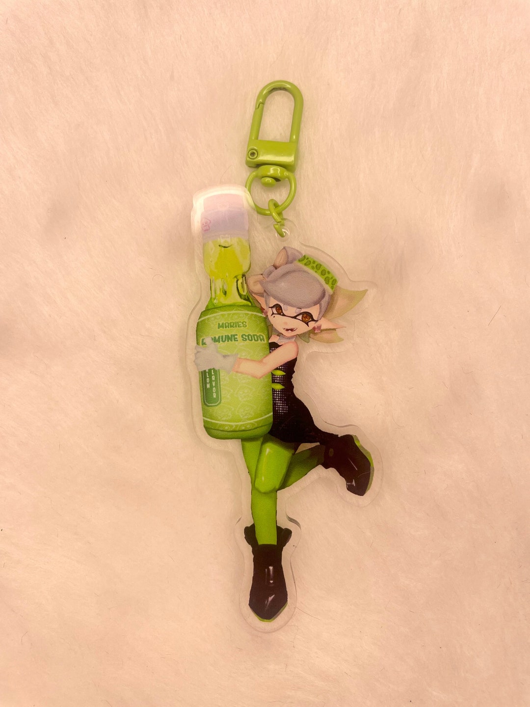 Splatoon Marie Ramune Keyring - Etsy