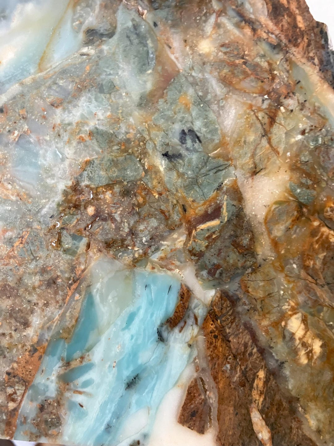 Extra Large BC Ocean Stone Slab From British With Interesting Patters ...