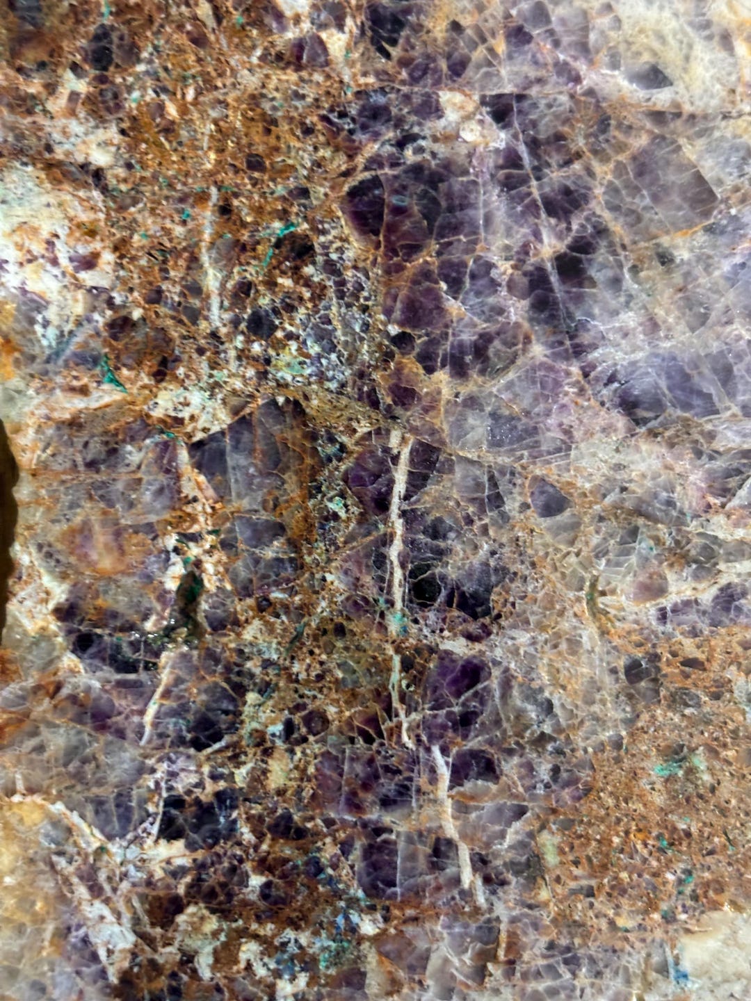 XL TWO Kaleidoscope Prism Stone Slabs 602 Grams of Thick 0.31 for the ...