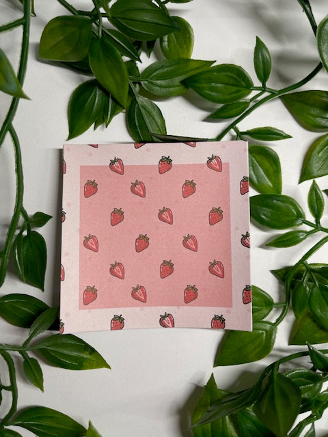 Strawberry Small Notepad - Etsy