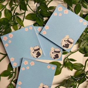 Chibi Gojo Small Notepad - Etsy