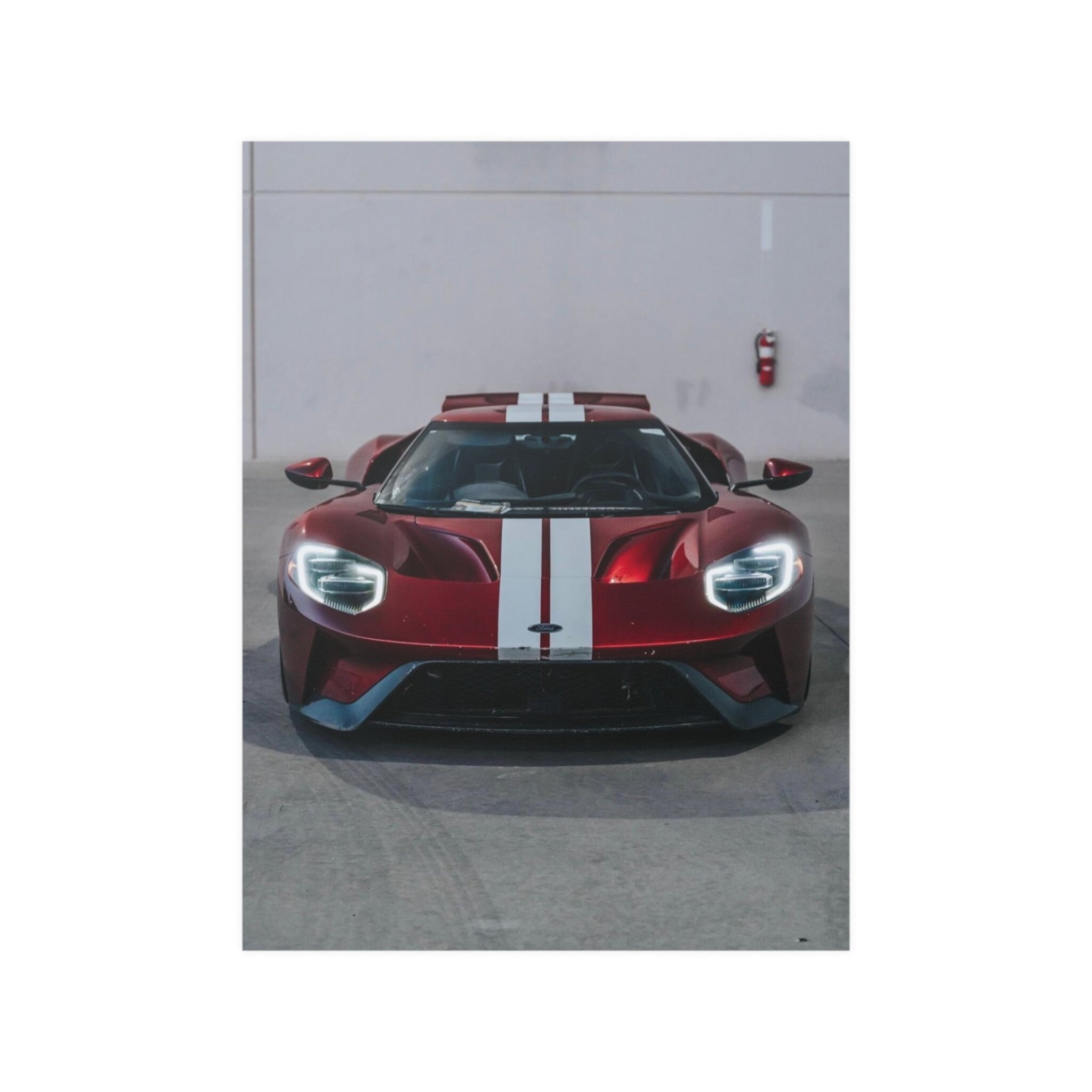 Ford GT Poster - Etsy