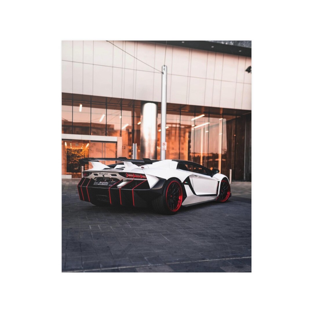 Lamborghini Aventador Poster - Etsy