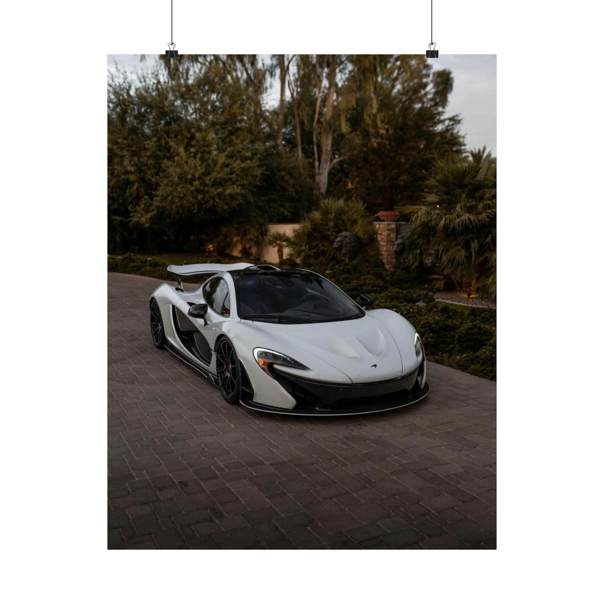 Mclaren P1 Car Poster - Etsy