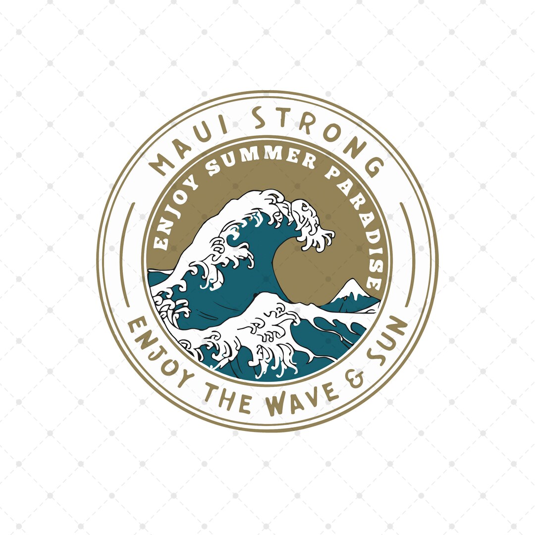 Maui Strong Logo Png Maui Strong Png Lahaina Maui Strong - Etsy