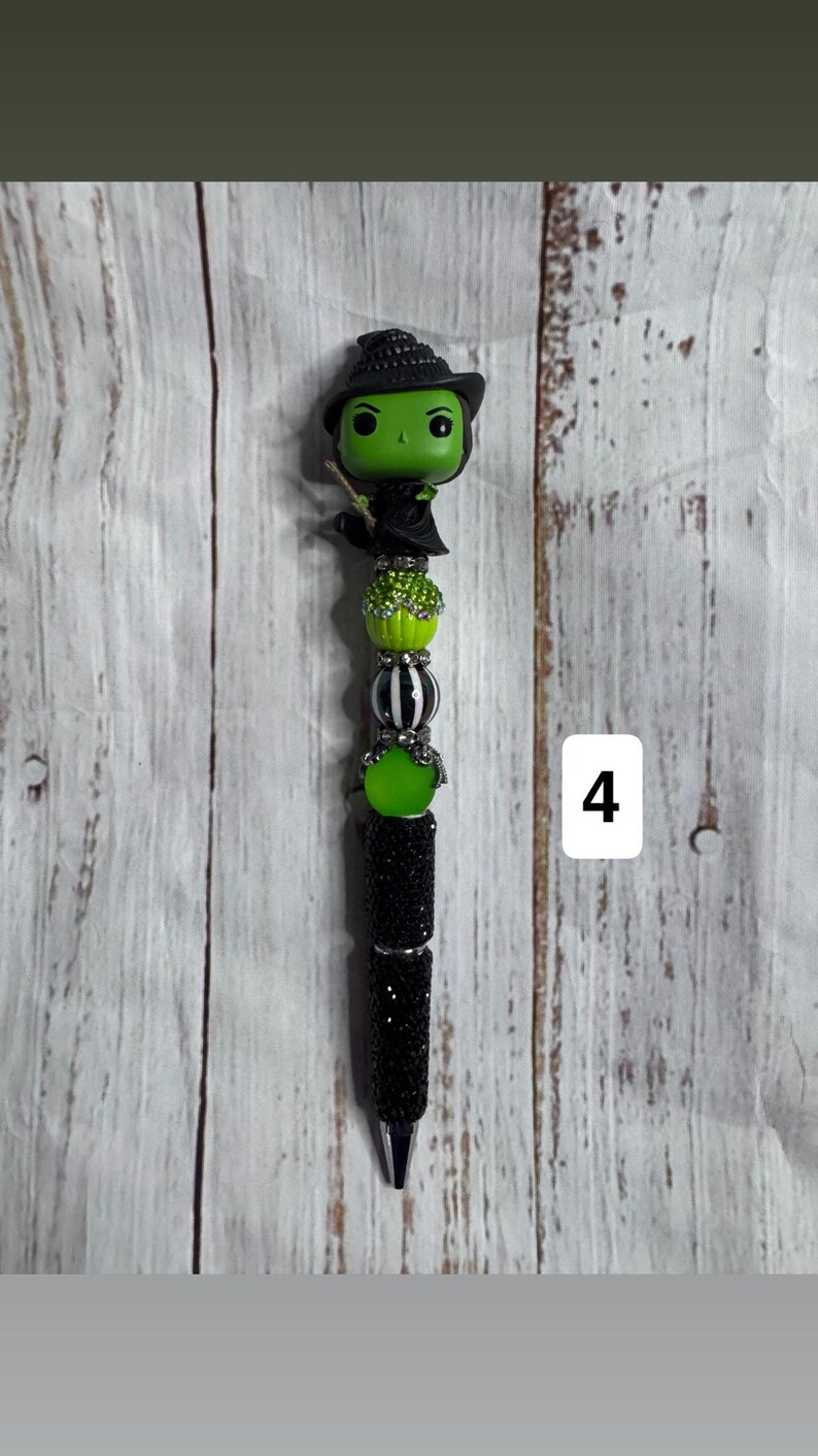 Wicked Character Beaded Pens - Etsy
