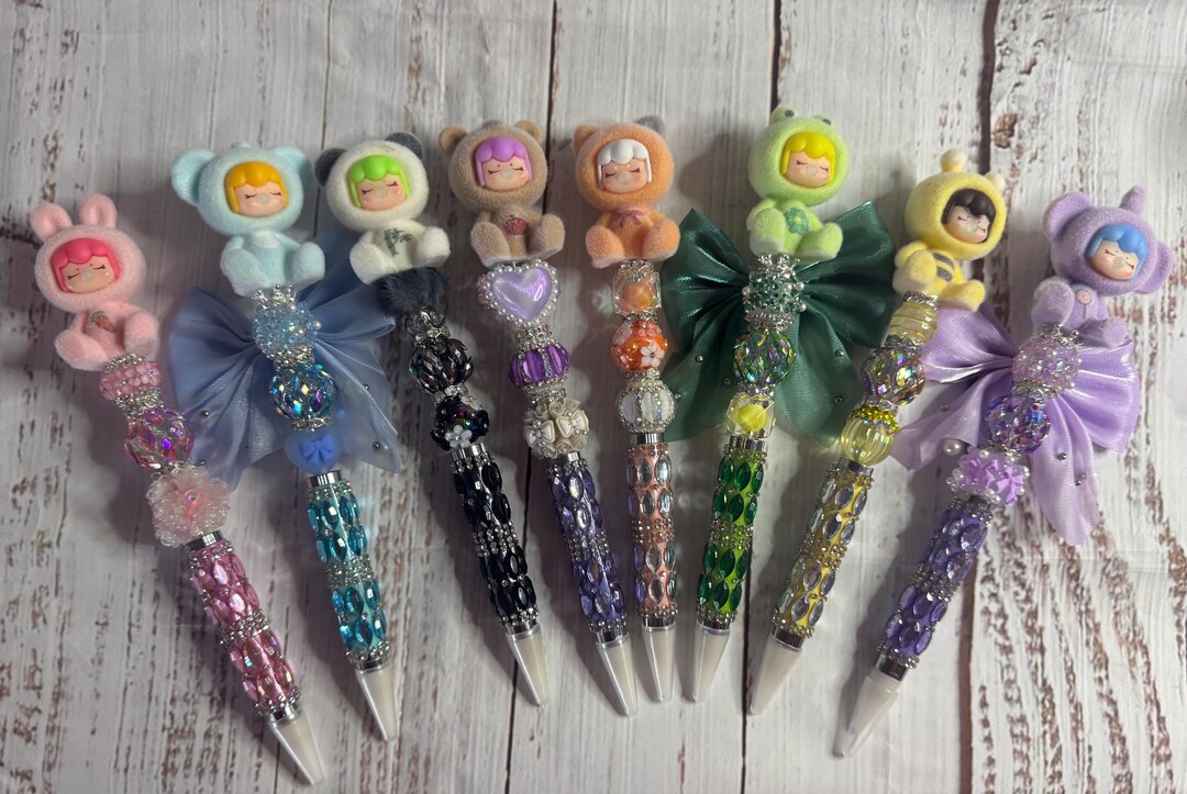 Nanci Character Beaded Wax Pens - Etsy