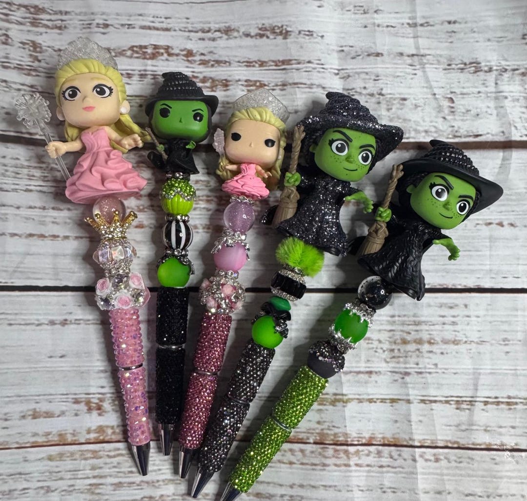 Wicked Character Beaded Pens - Etsy