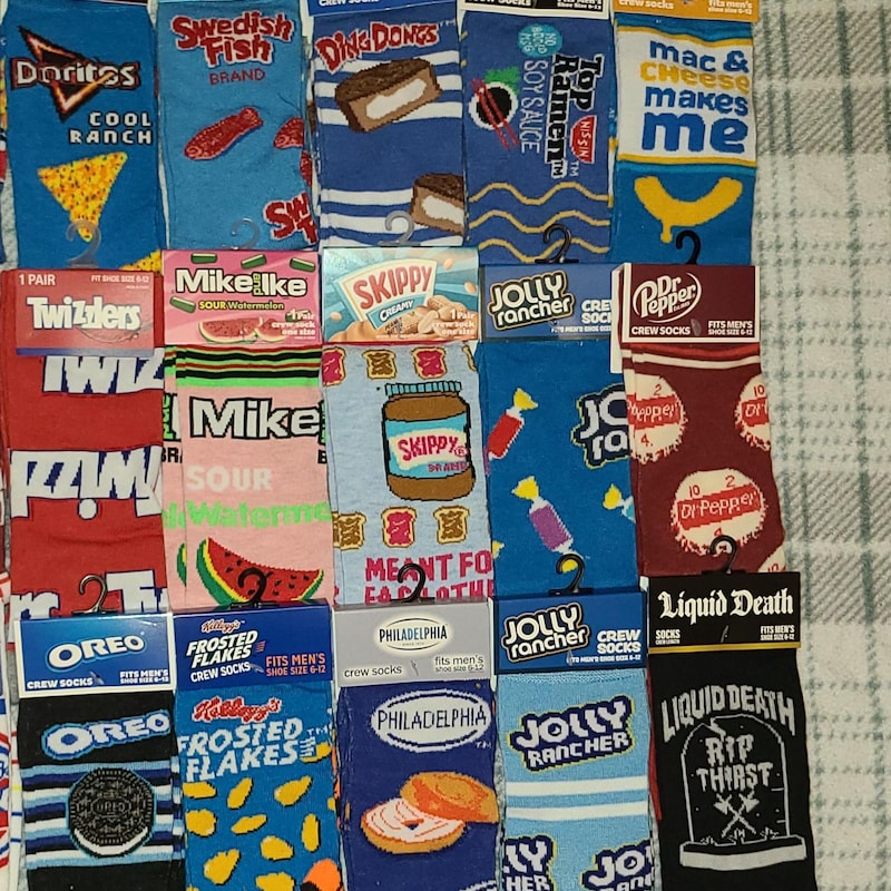 Novelty Brand Socks - Etsy
