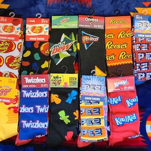 Novelty Socks Snacks Cereal Soda Chips Drinks - Etsy