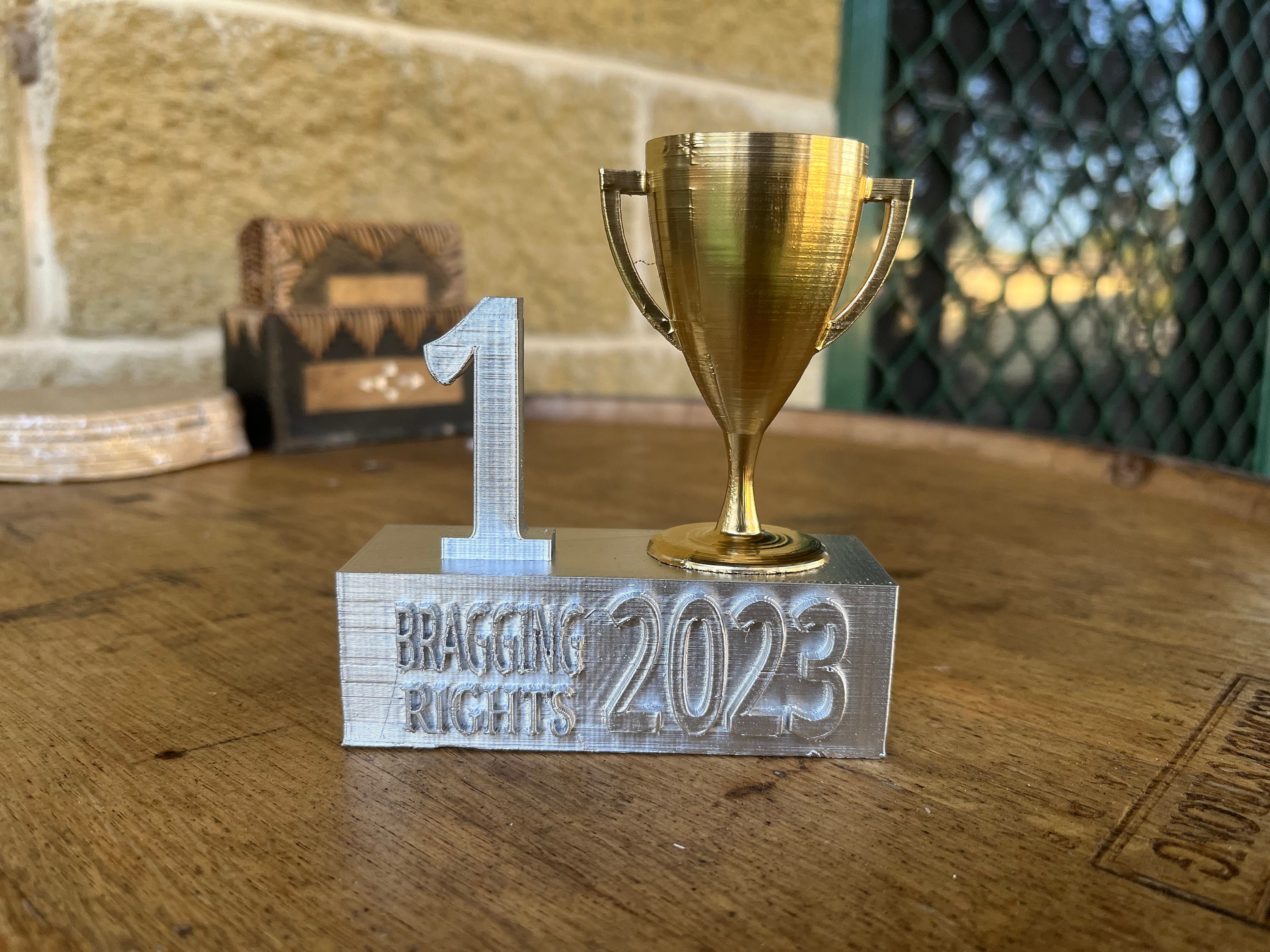 Football Tipping Trophy Bragging Rights - Etsy