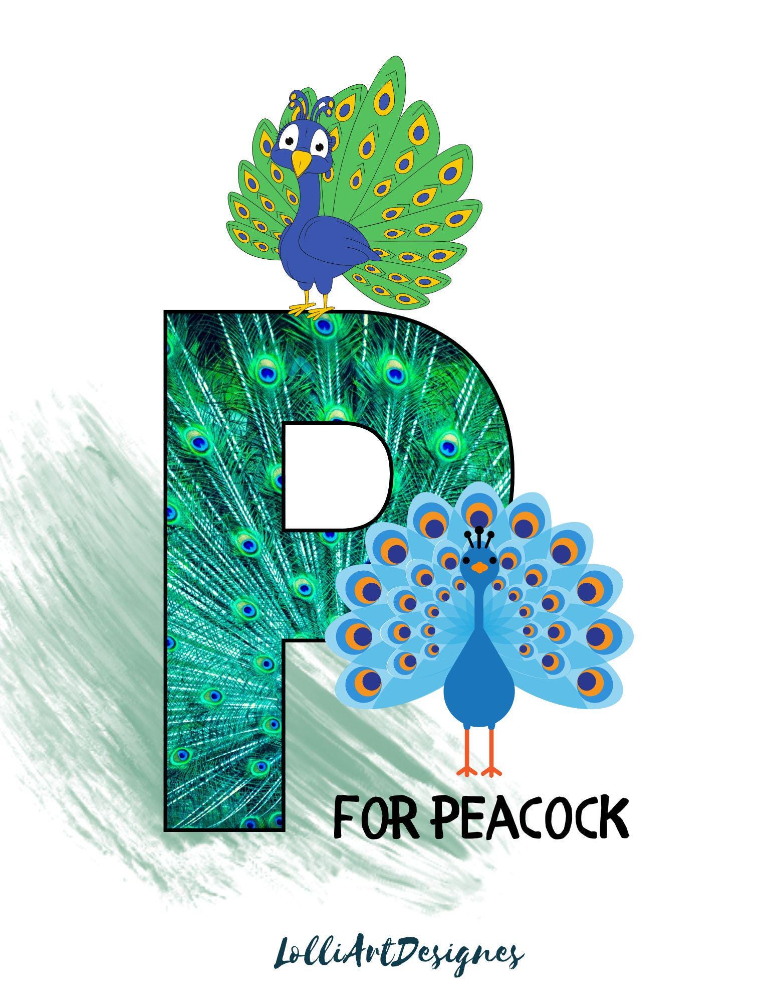 Peacock Math Science and Literacy Centers for Preschool, Pre-k ...