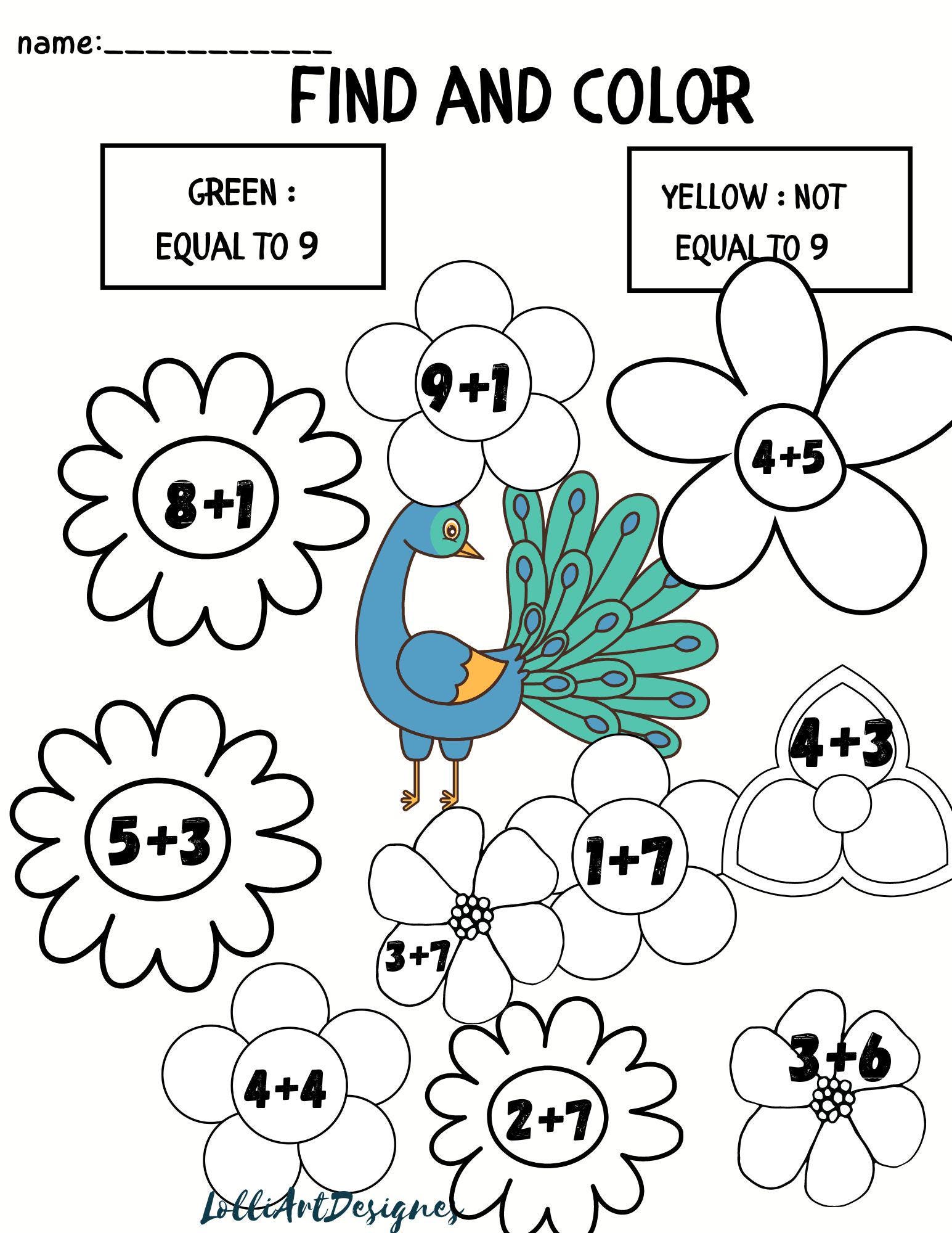 Peacock Math Science and Literacy Centers for Preschool, Pre-k ...
