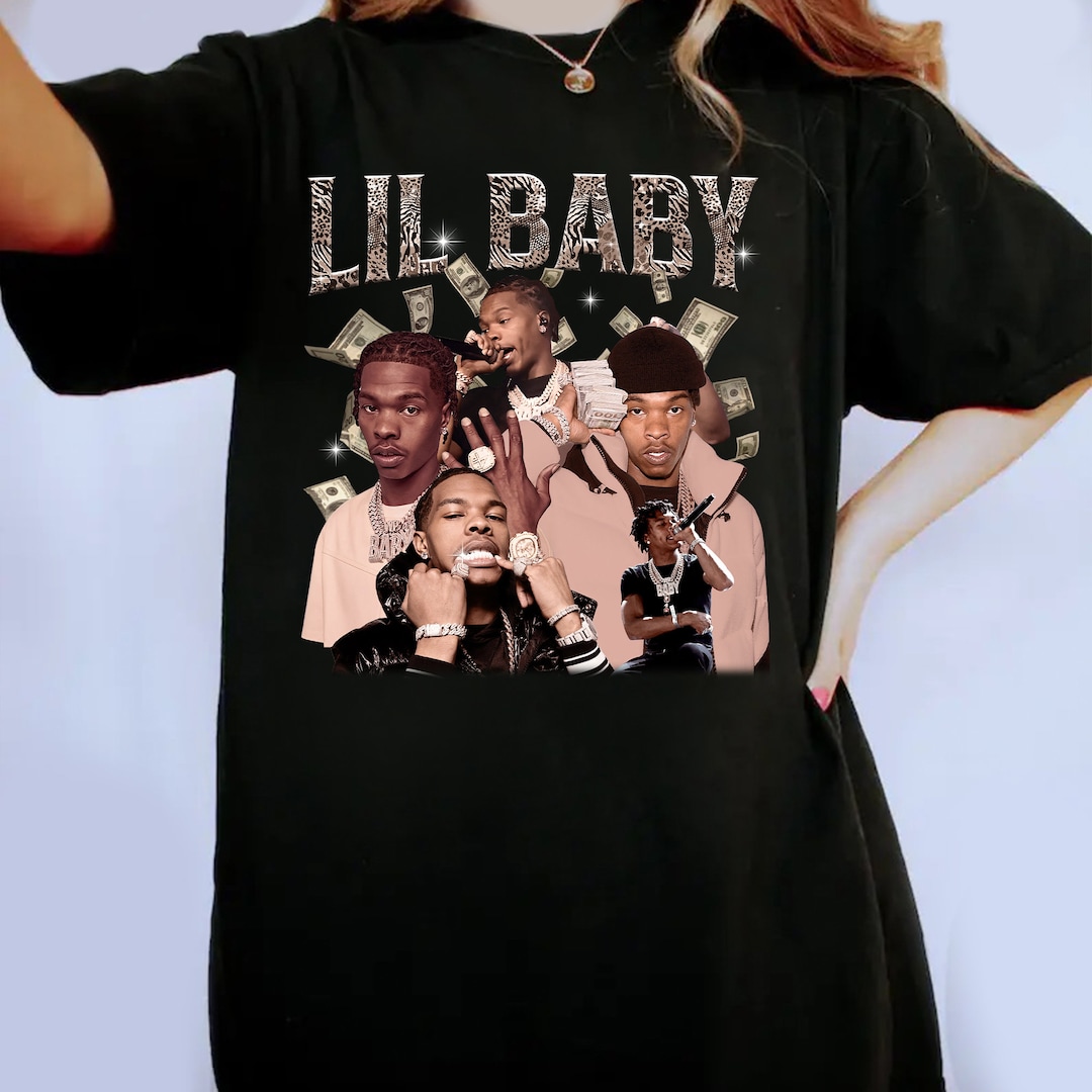 Vintage Lil Baby Png Rapper Lil Baby Li Baby Concert Png - Etsy