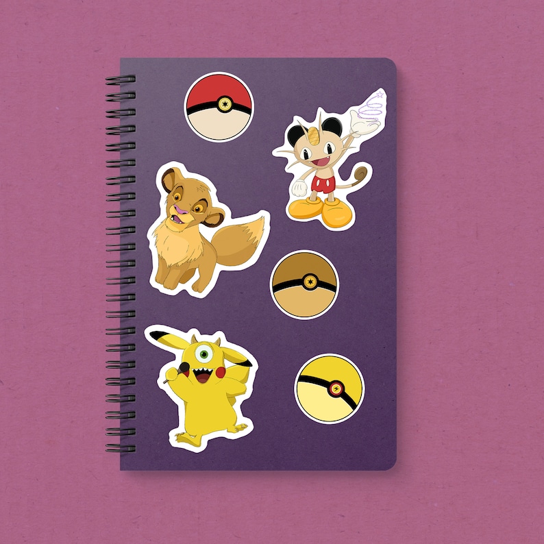 Mickey Meowth Sticker - Etsy