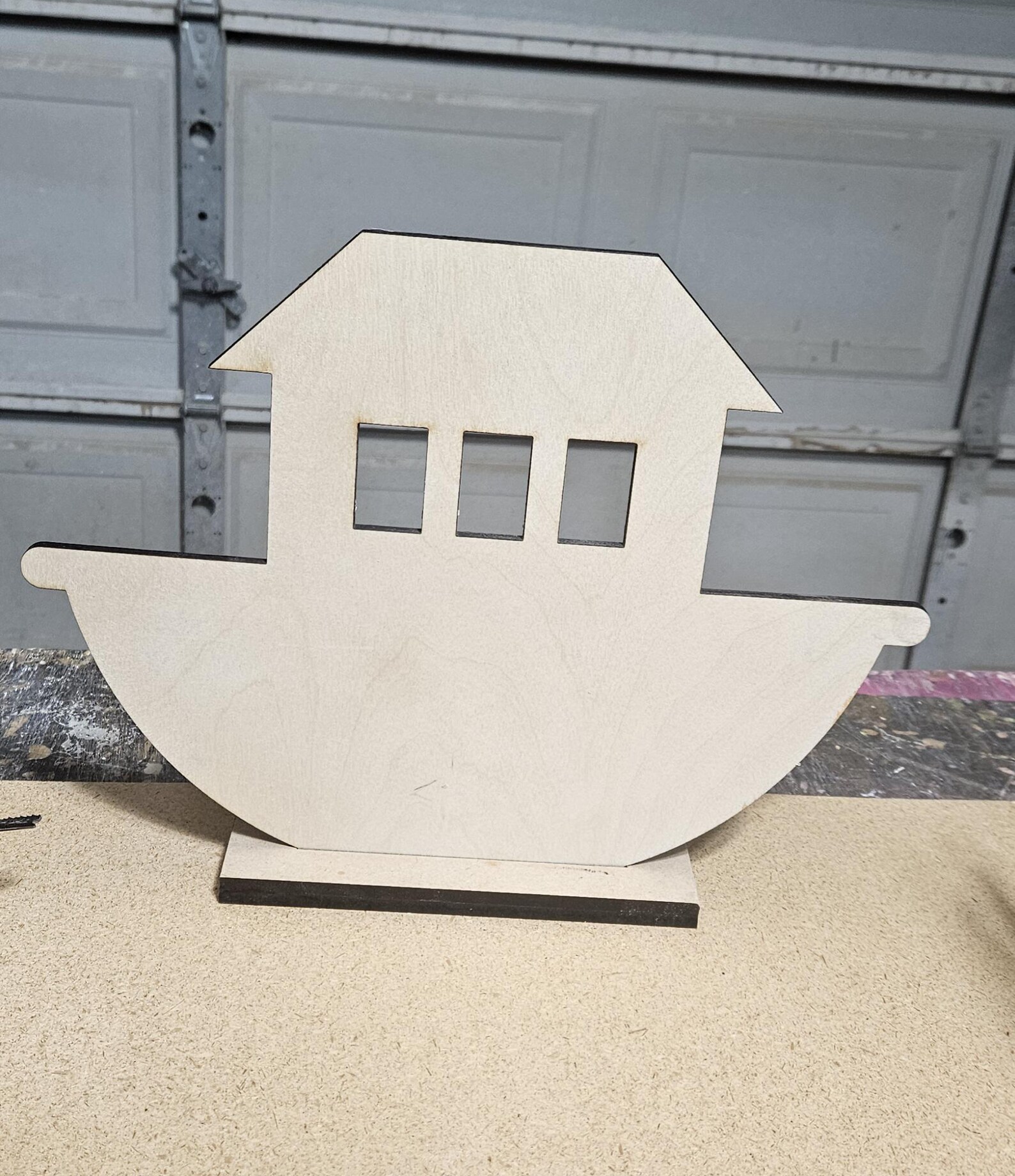 Noah's Ark Centerpiece - Boat Centerpiece Cutout - Religious Party ...