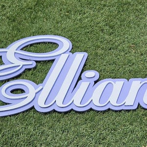 Baby Nursery Name Sign Backdrop Signage - Etsy