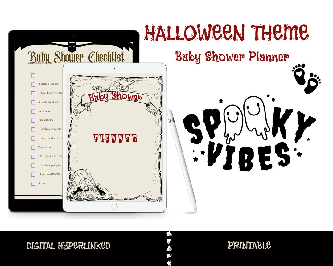 Spirited Sophistication: Your Spooky & Stylish Baby Shower Planner ...
