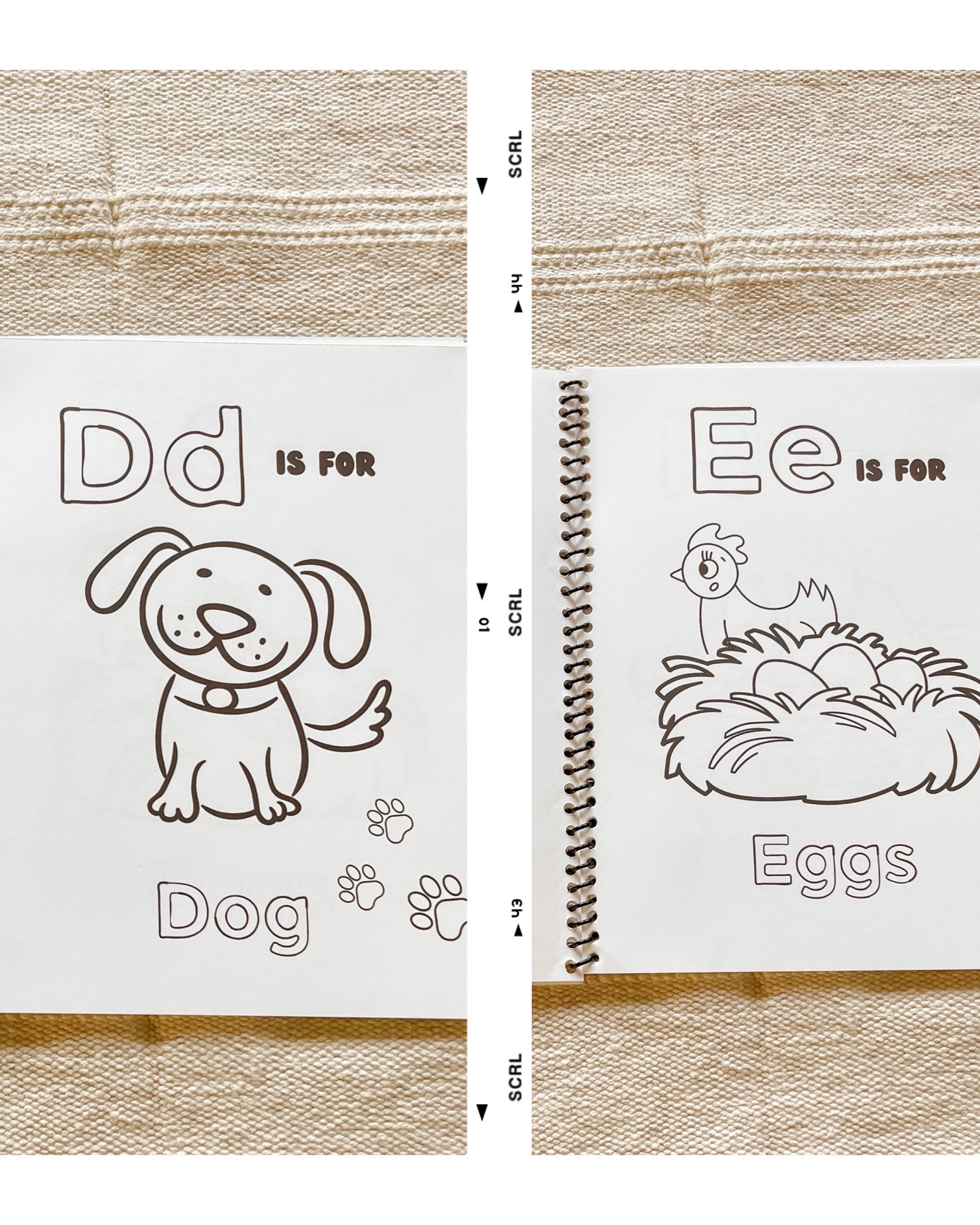 Personalized Kids Coloring Book, Custom Name Coloring Book, Kids ...