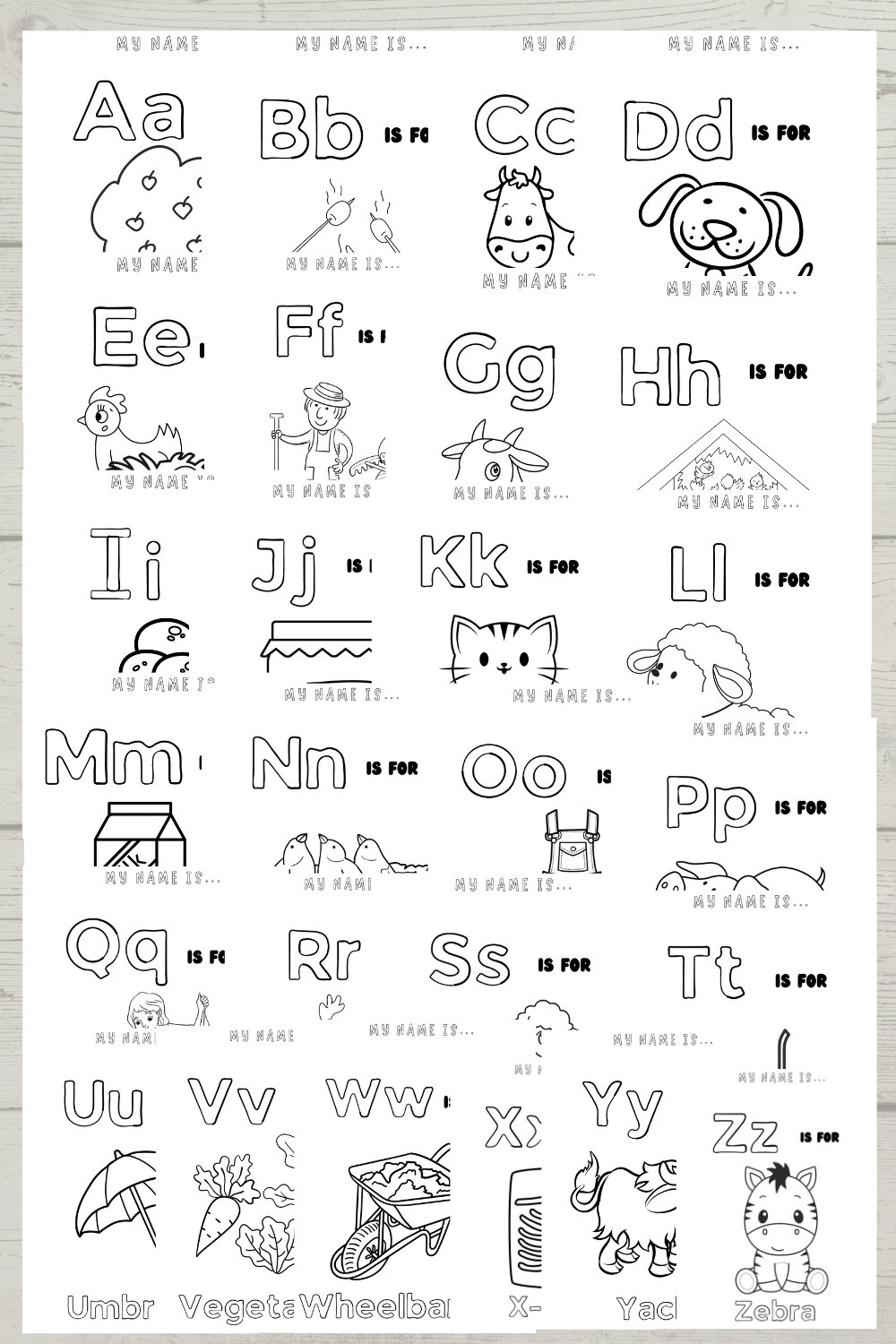 Personalized Kids Coloring Book, Custom Name Coloring Book, Kids ...