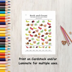 Printable Counting Worksheets Practice Sheets for Kids Counting 1-10 ...